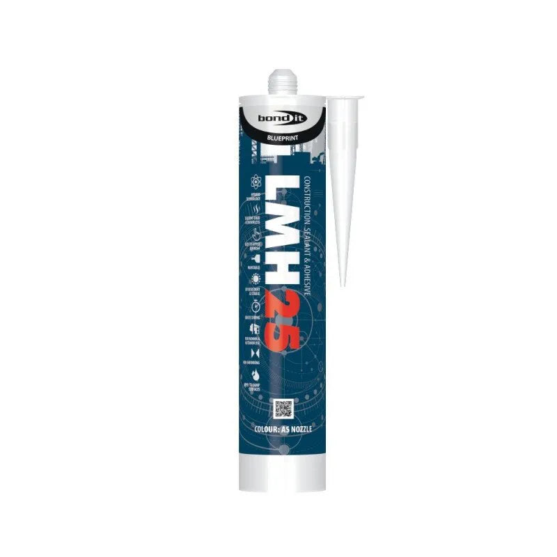 Bond-it LMH 25 White Hybrid Sealant & Adhesive – Mersey Bathrooms Ltd