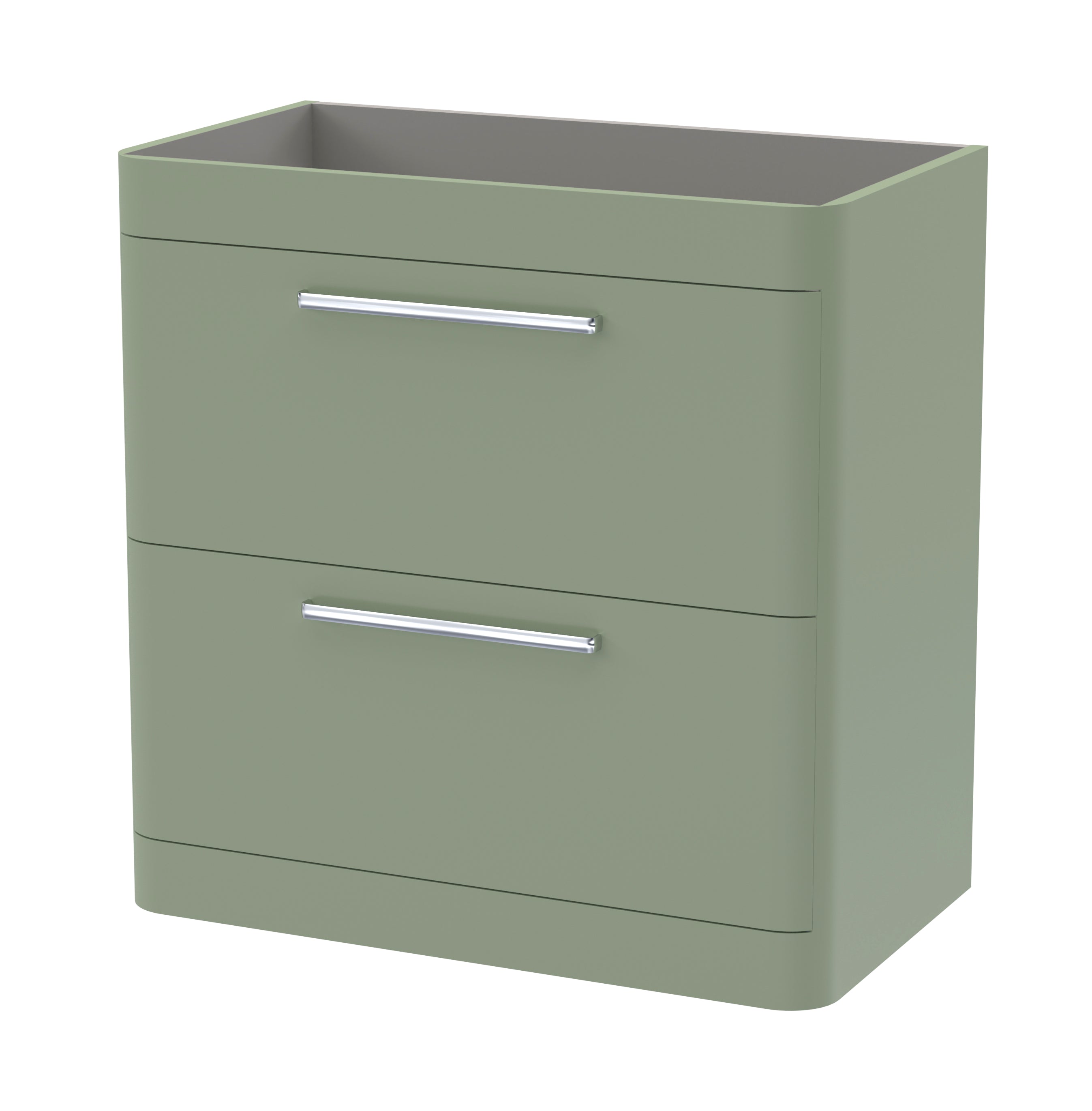 HR Solar Floor Standing 2 Drawer Vanity Cabinet 800mm – Mersey ...