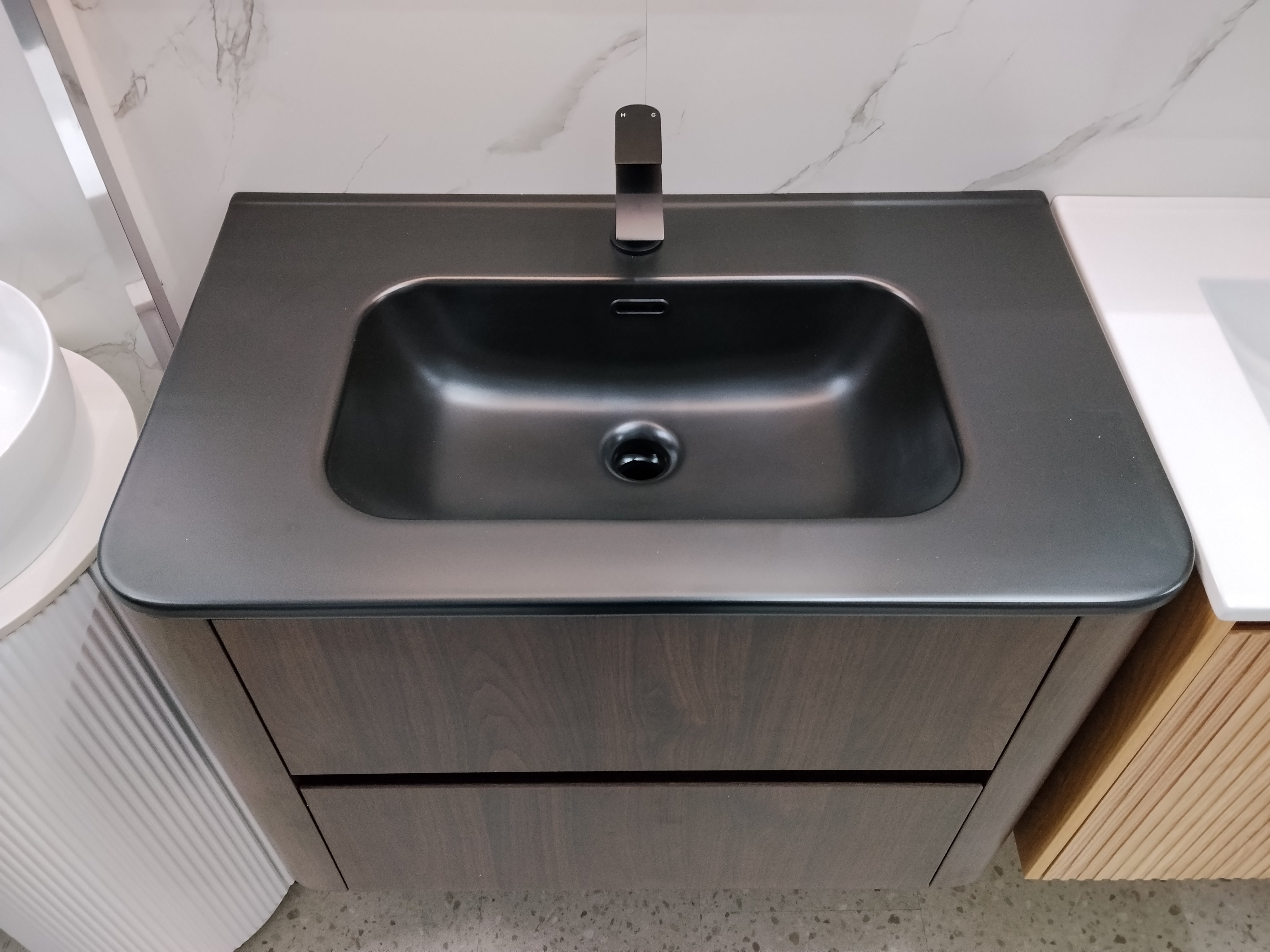 Timbera 750 Wall Hung Vanity Cabinet – Mersey Bathrooms Ltd