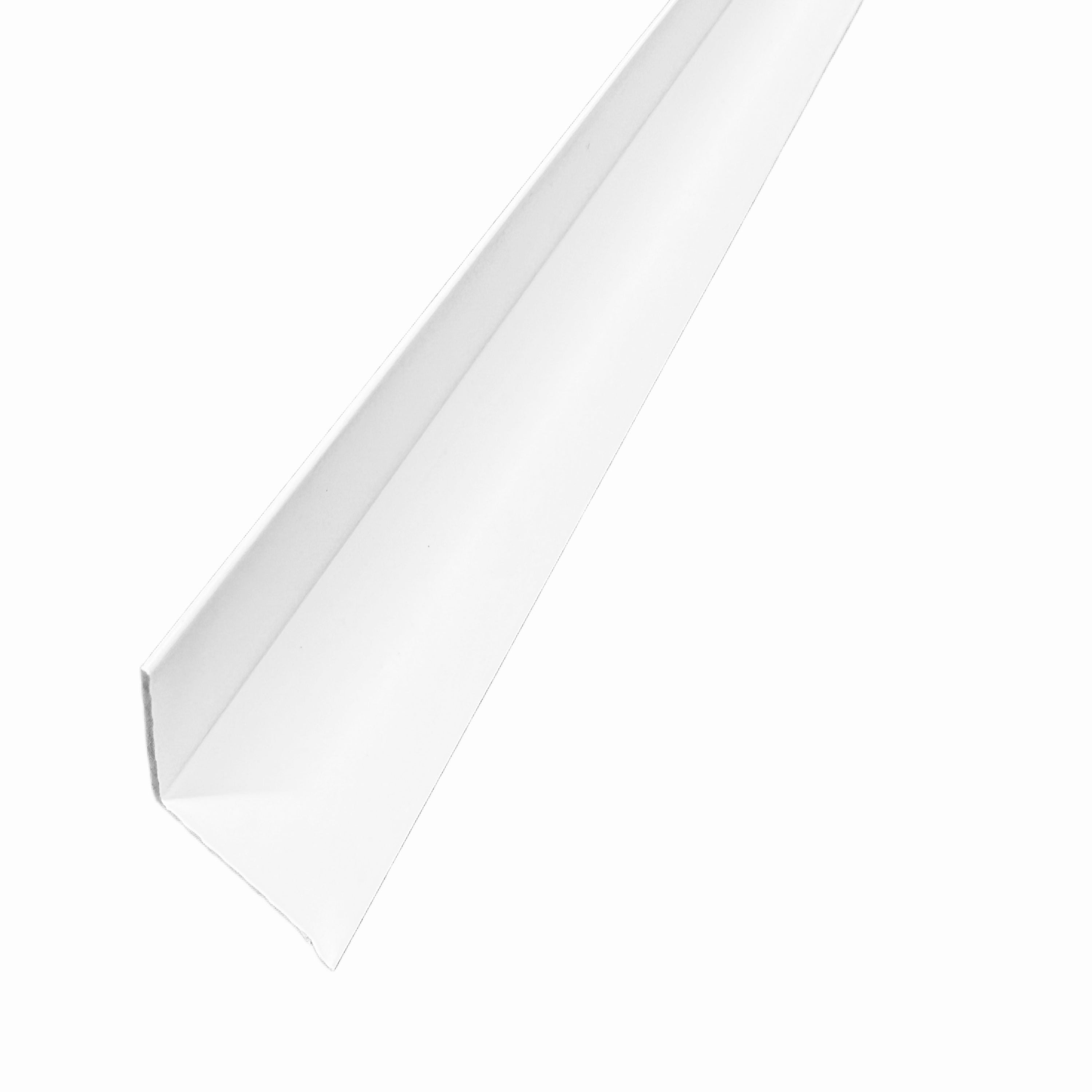 White PVC L-Shape Trim for 25mm Wall Panels – 2950mm Length – Mersey ...