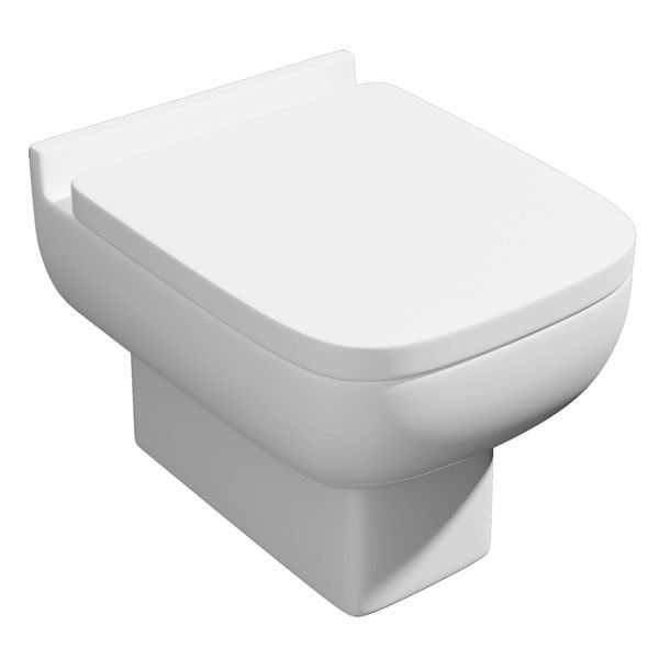 Kartell K-Vit Options 600 White Back-To-Wall WC Pan – Mersey Bathrooms Ltd