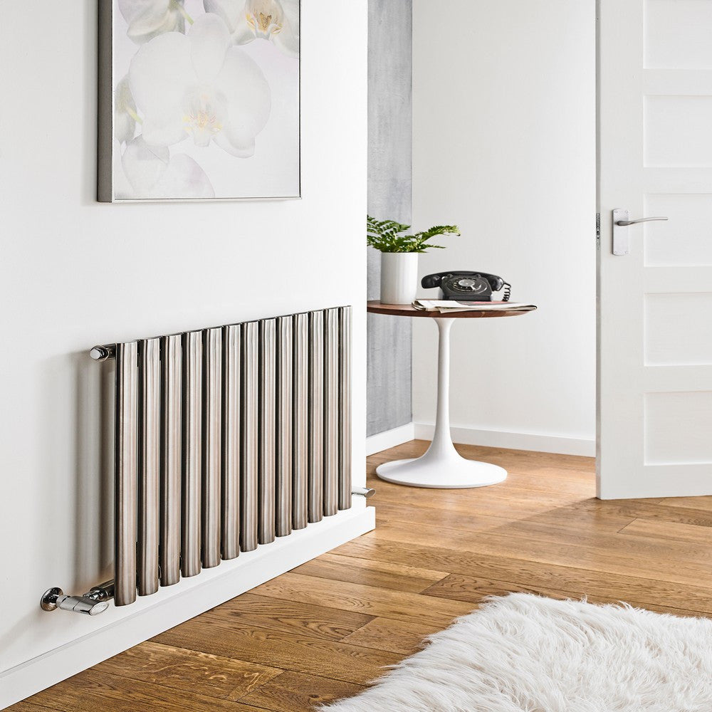 Kartell Aspen Stainless Steel Horizontal Single Designer Radiator ...