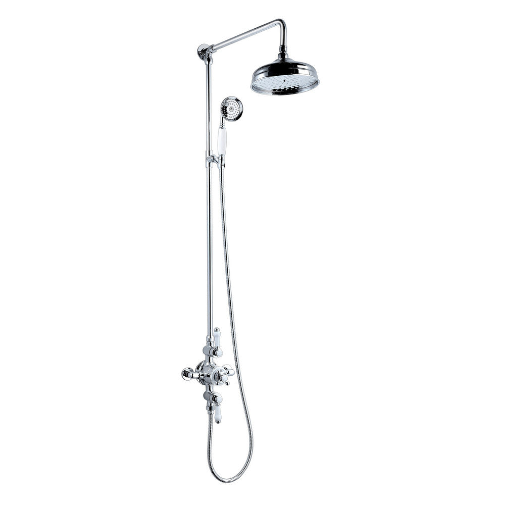 Prestige Viktory Dual Exposed Mixer Shower with Shower Kit – Mersey ...