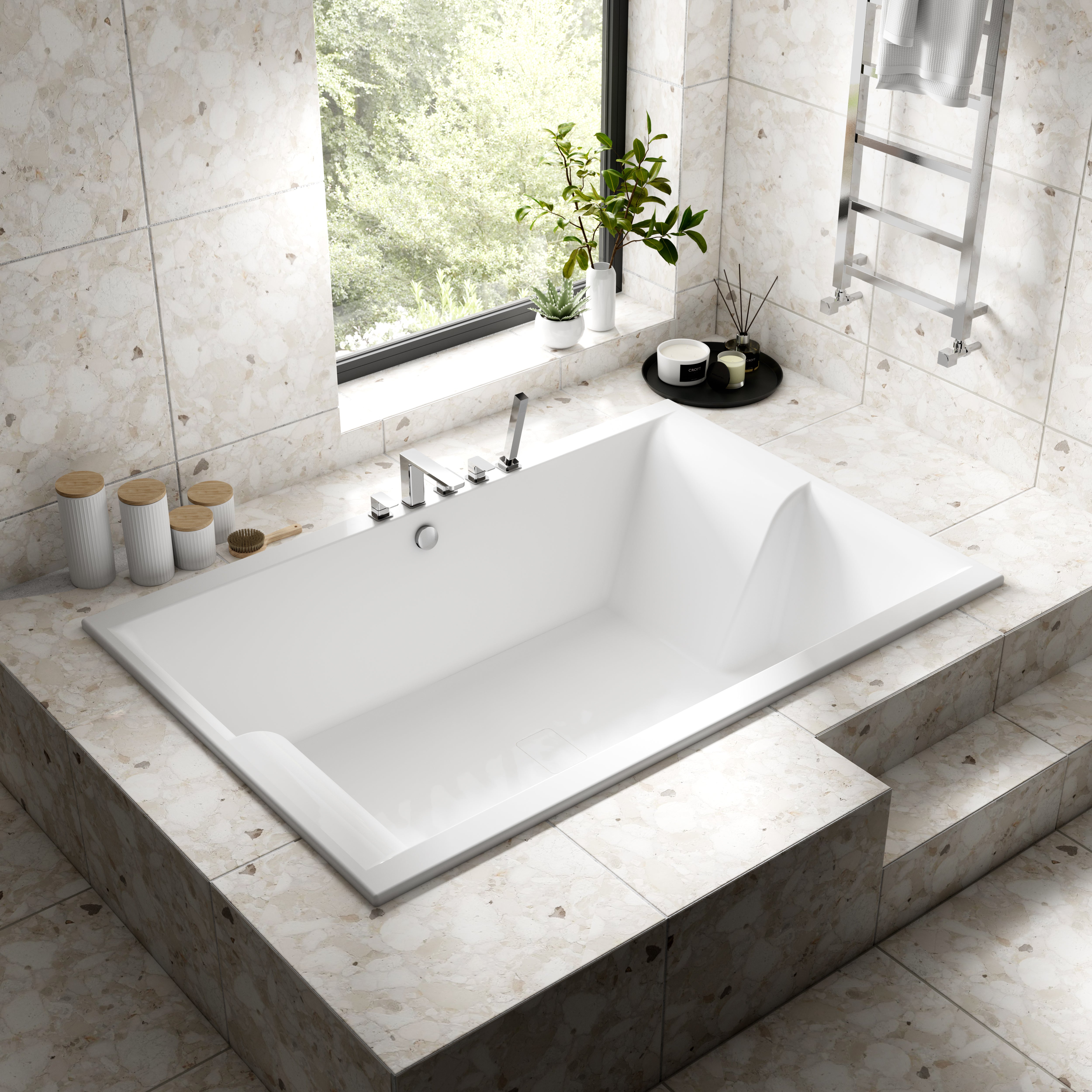Double Ended Inset Spa Bath – Mersey Bathrooms Ltd