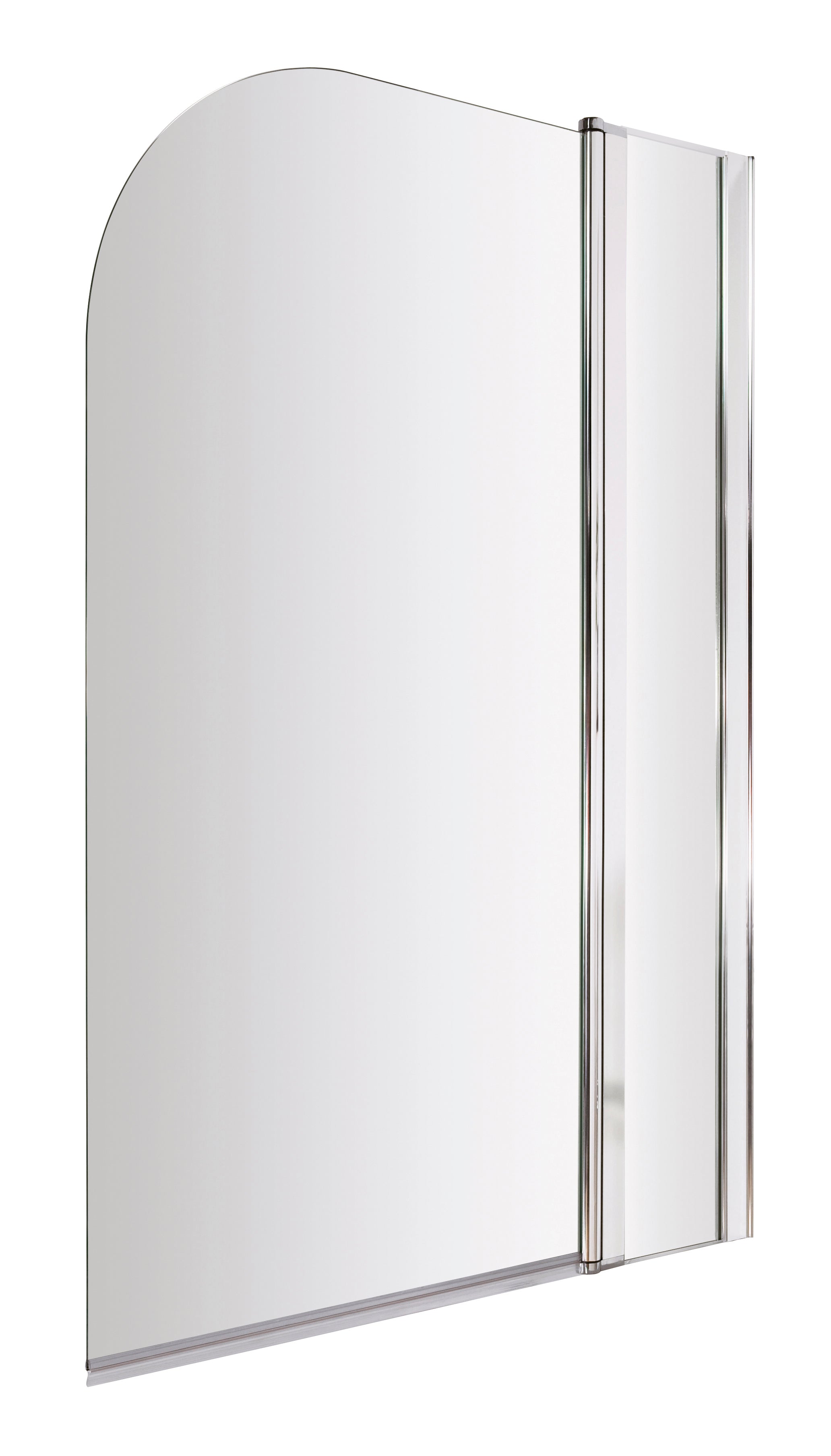 Round Bath Screen With Fixed Panel – Mersey Bathrooms Ltd