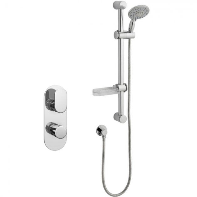Prestige Logik Option 1 Thermostatic Concealed Shower Valve with Adjus ...