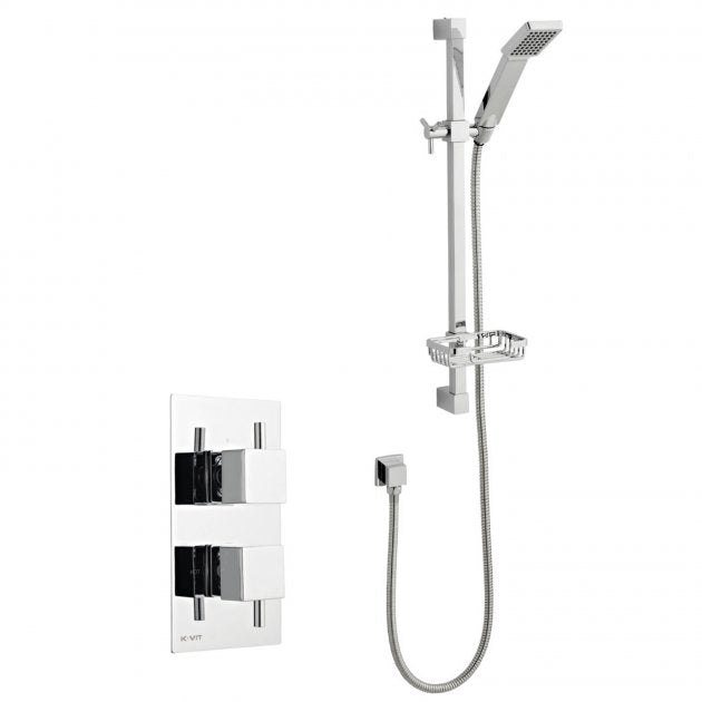 Prestige Pure Option 1 Thermostatic Concealed Shower Valve with Adjust ...