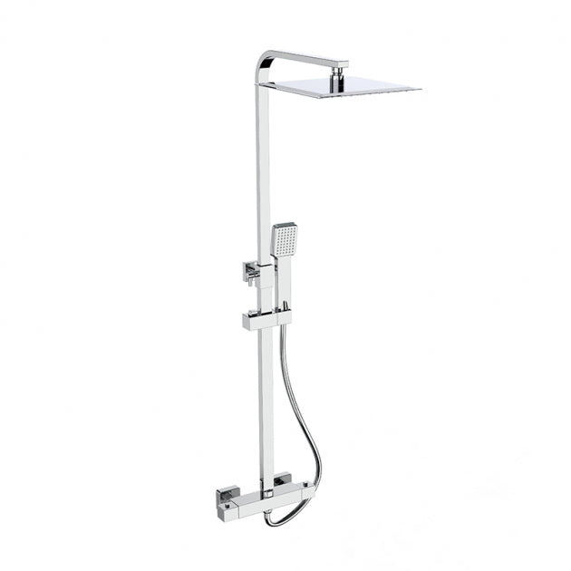 Prestige Pure Thermostatic Bar Shower with Ultra Slim Stainless Shower ...