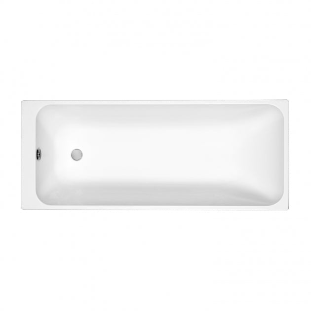 Prestige Refine Rectangular Acrylic Bath 1700mm x 700mm Single Ended ...