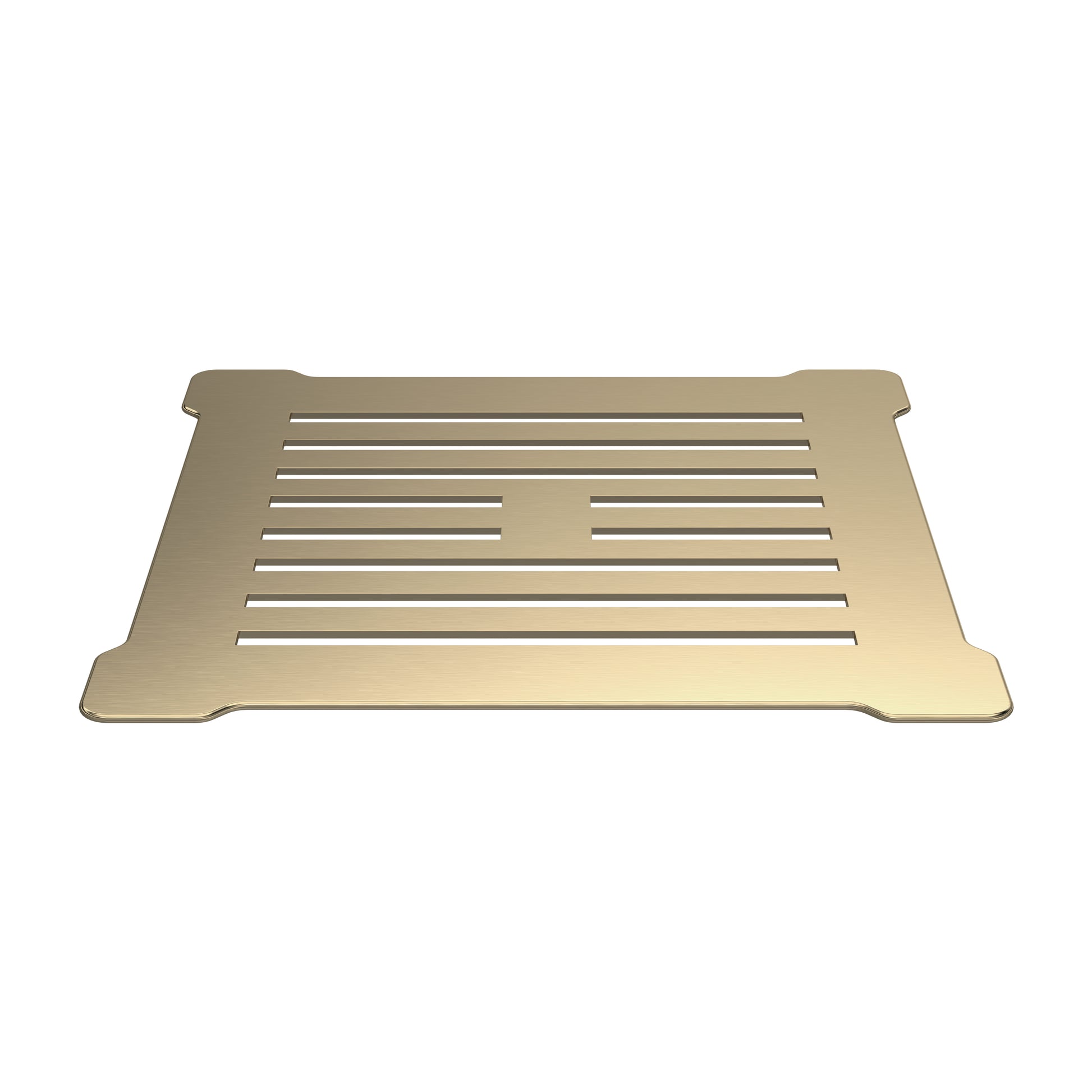 Square Shower Waste Brushed Brass Top – Mersey Bathrooms Ltd