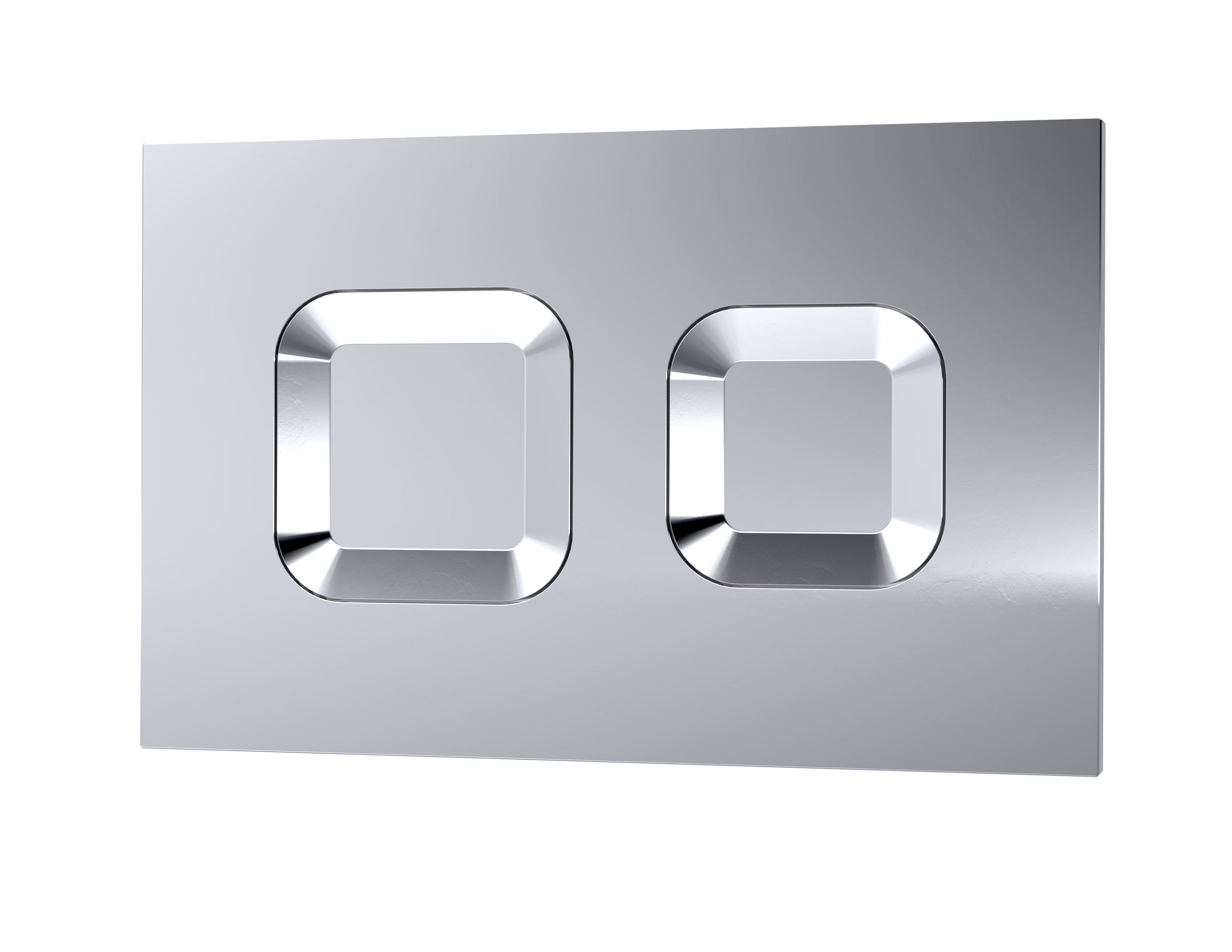 Cisterns Square Dual Flush Push Button – Mersey Bathrooms Ltd